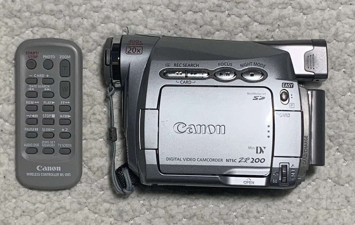 Canon Handheld Video Camera