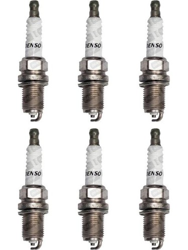 6 x Denso Nickel Spark Plugs K22PR-U fits Audi A4 2.0 B6,8H7,B7,8HE ...