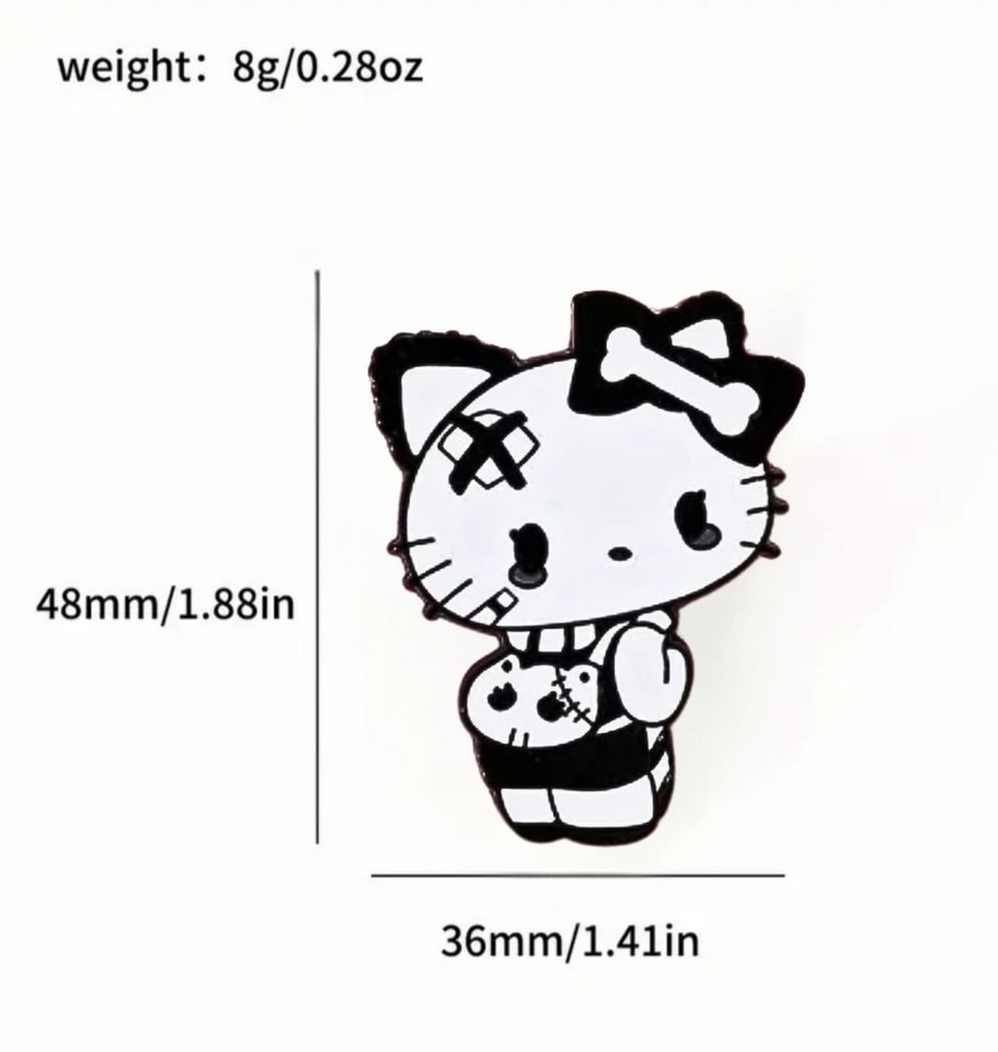 Decorative, Adorable, And Injured Hello Kitty With Bone Bow, CAT ...