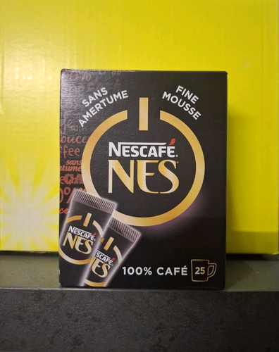 Nescafé NES Espresso Original 100% Arabica Instant Coffee (25 Sticks ...