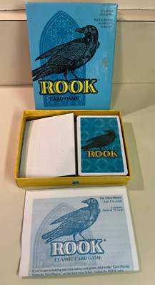 Open Box - Rook Classic Card Game, Parker Brothers, Sealed Deck ...