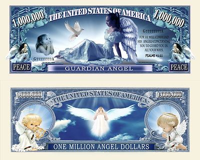 OUR GUARDIAN ANGEL DOLLAR BILL (2 Bills) | eBay