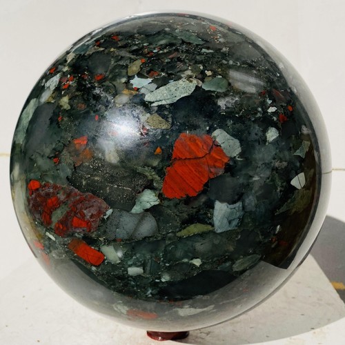 Natural African Blood Stone Sphere Quartz Crystal Ball Healing 12440g ...