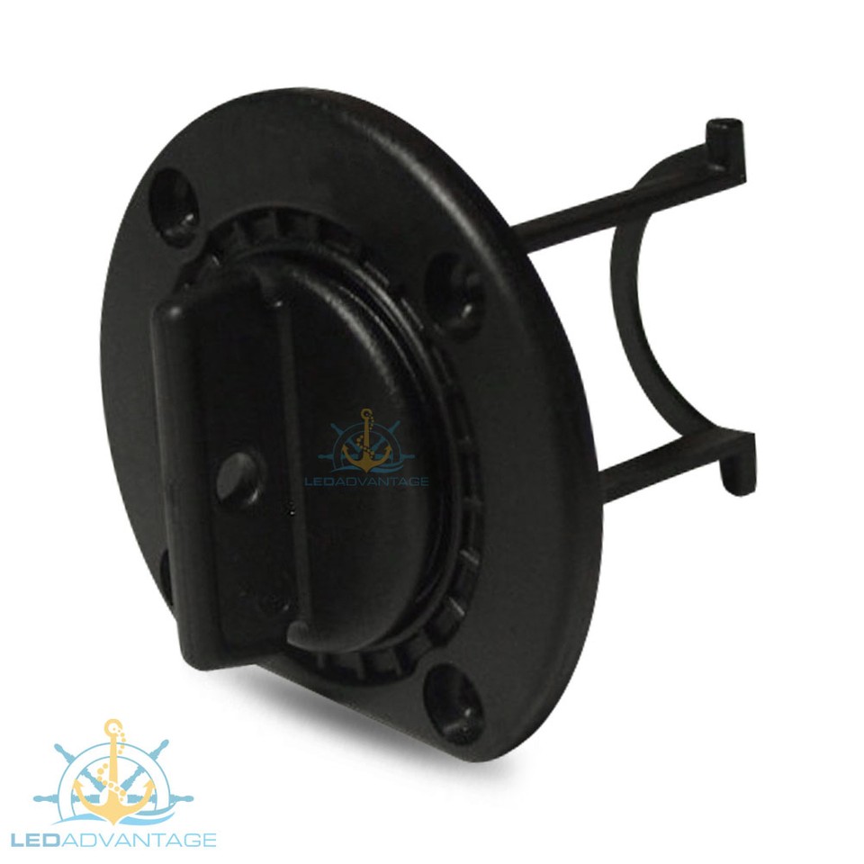 4 x Large BLACK Cut Base High Hi-Flow Quick Flow Boat Bung Bungs & Base ...