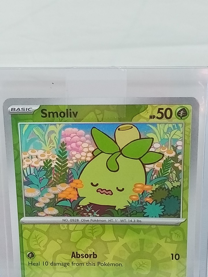Smoliv Reverse Holo #19 Pokémon Card 2023 | eBay