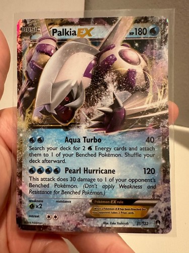 Palkia EX 31/122 - Holo Rare EX Pokemon Card XY - Breakpoint NM 1207 ...
