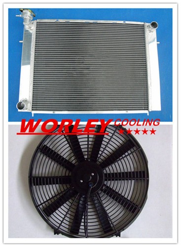 VIC-44mm Aluminum Radiator & Fan for Holden Commodore VG VL VN VP VR VS ...