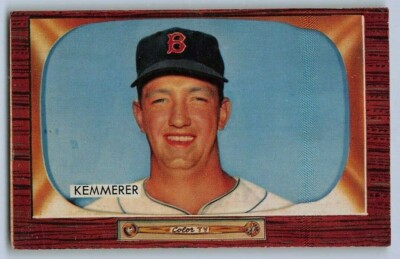 1955 RUSS KEMMERER - Bowman "ROOKIE" Baseball Card # 222 - BOSTON RED ...