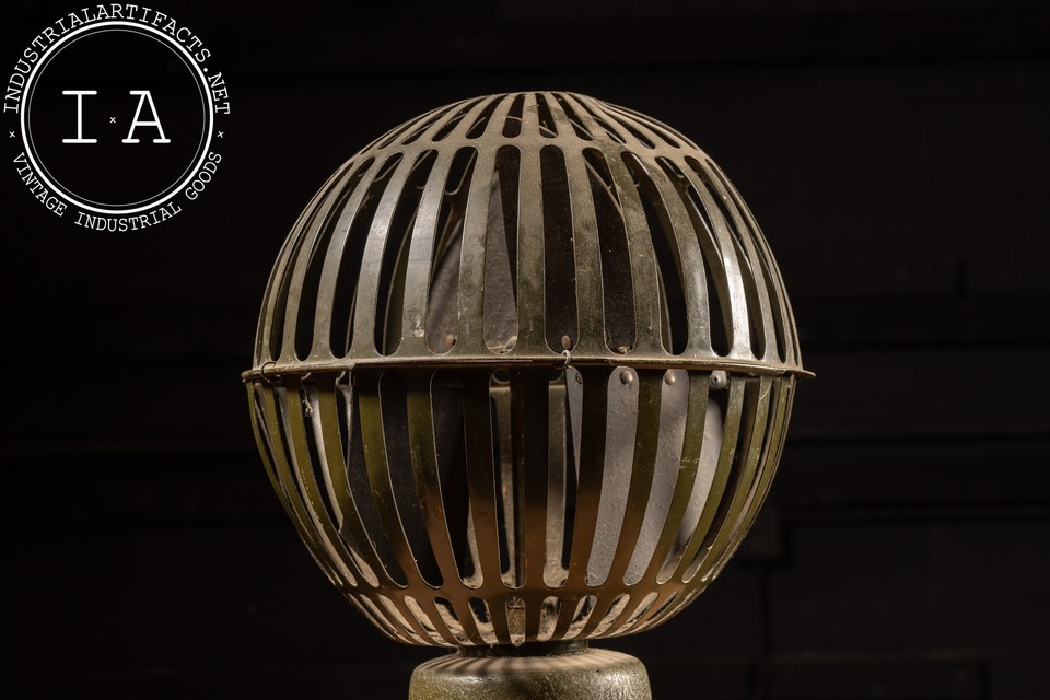 Antique Cast Metal Banker's Fan | eBay