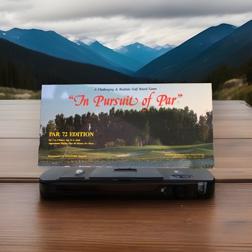 In Pursuit Of Par - A Challenging & Realistic Golf Board Game. Par 72 ...