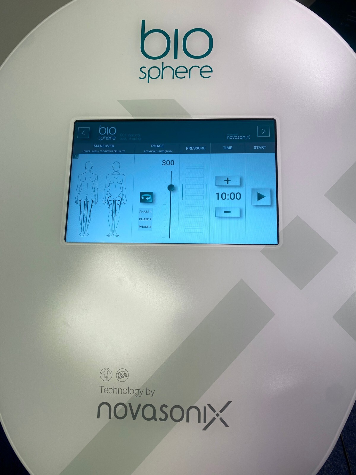 BIOsphere Body Contouring Mechanical Inner Ball Roller Massage Therapy ...