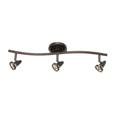 Cal Lighting Integrated LED Serpentine Rail Fixture, Rust, 18" - SL-808 ...