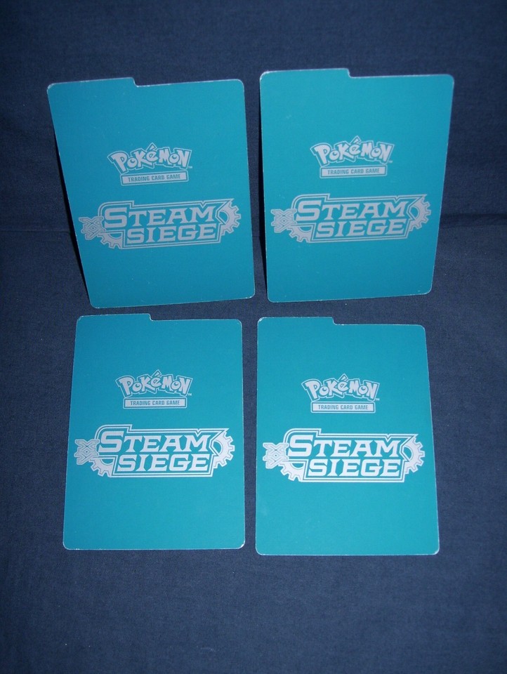 Pokemon Steam Siege Trading Card Index Dividing Cards 2016 Used Lot of ...