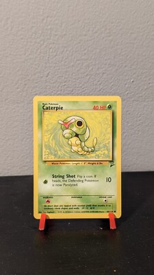 Pokémon TCG Caterpie Base Set 2 68/130 Regular Unlimited Common | eBay