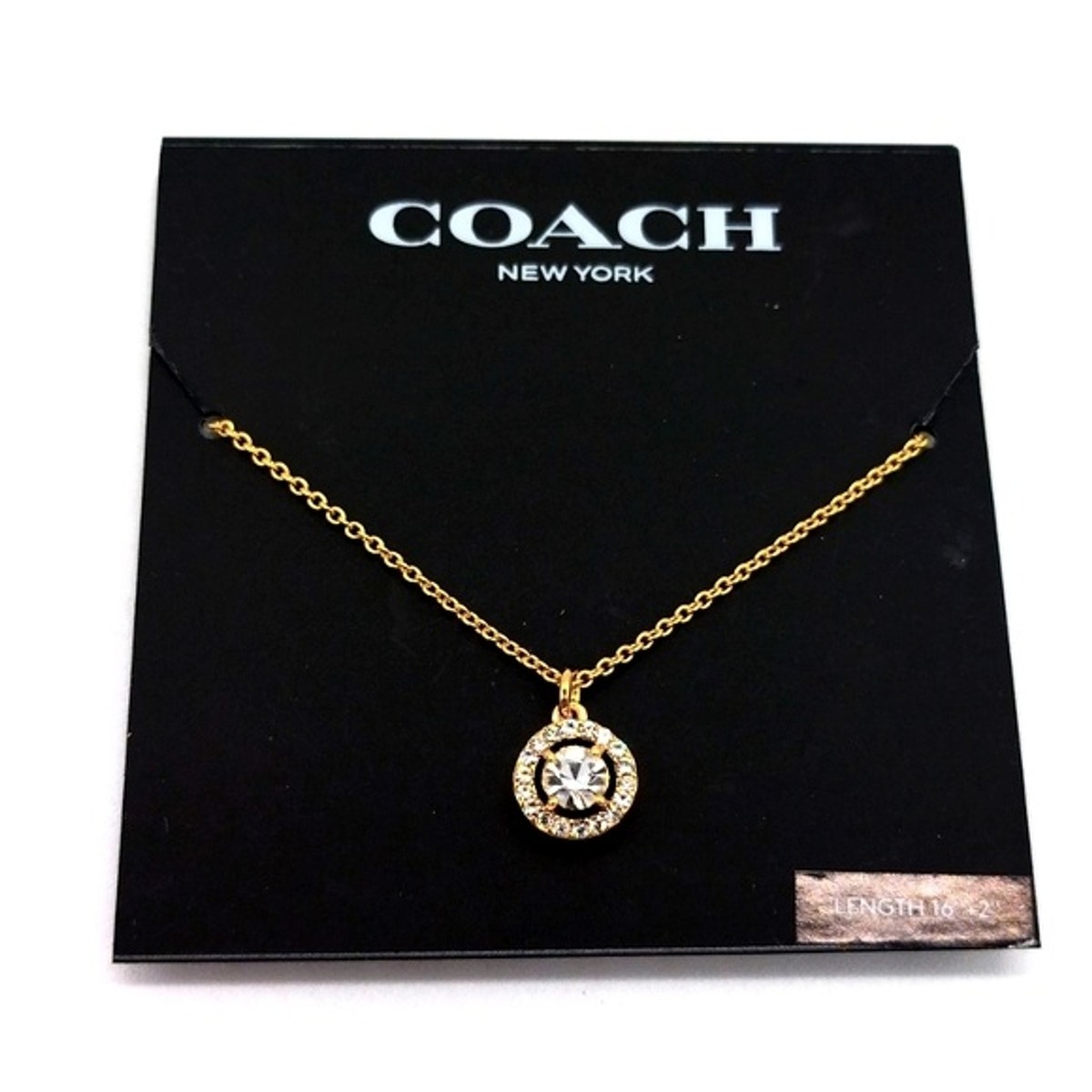 Coach Diamond Necklace Disney Crislu Necklace Cinderella Pavé