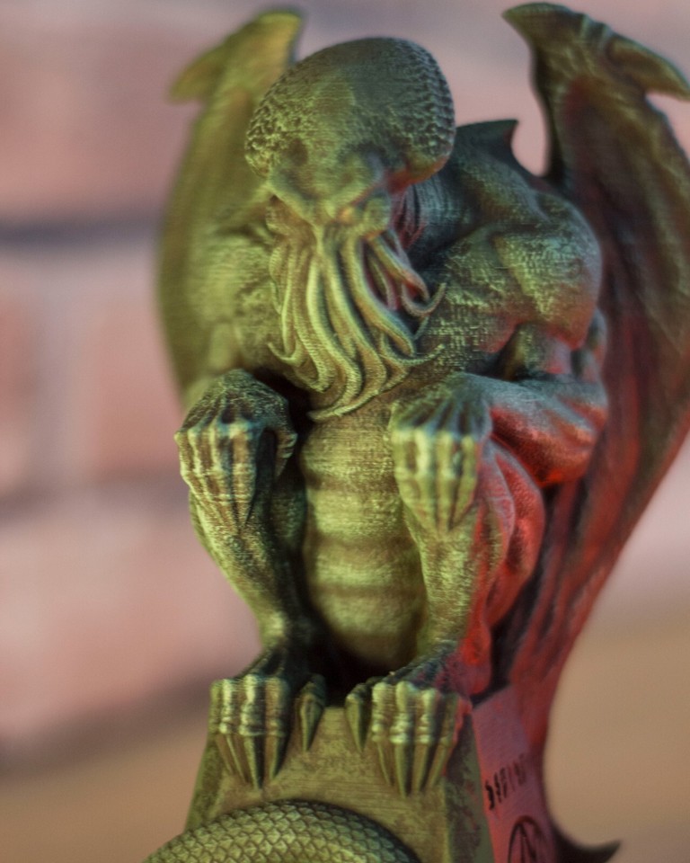 Statue of Call Of Cthulhu, Resin 6 in Figurines, Cthulhu Bust Handmade ...
