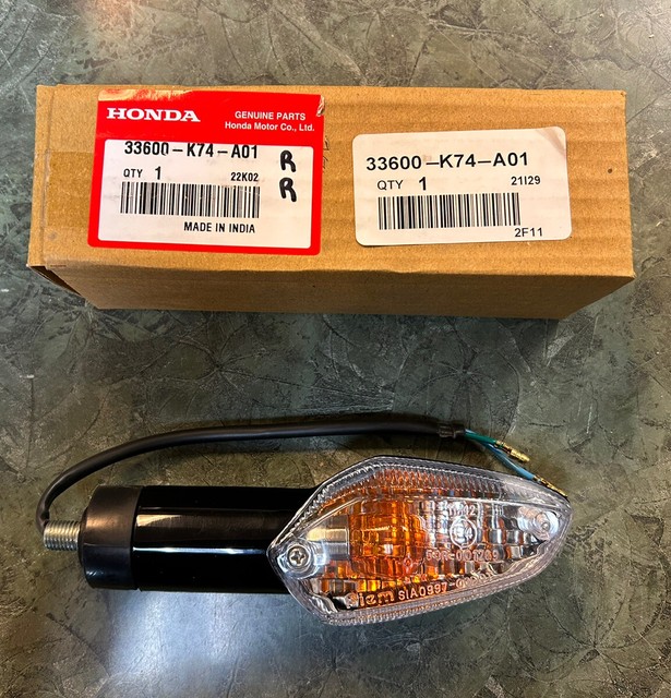 HONDA RIGHT REAR TURNSIGNAL 2022 NAVI NVA110B GENUINE OEM 33600-K74-A01 ...
