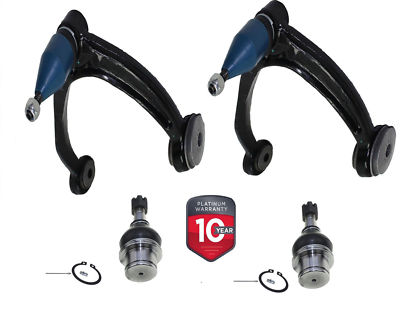 4PC Front Upper Control Arm and Lower Ball Joint Kit for Chevrolet GMC ...