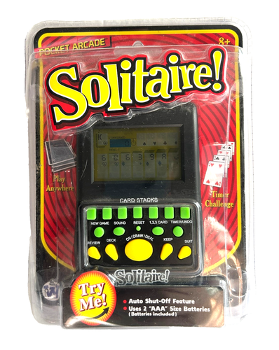 Pocket Arcade Solitaire Electronic Handheld Game By Westminster, New In ...
