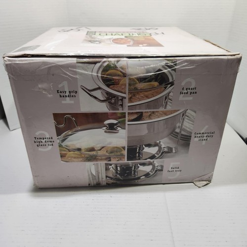 Seville Classics 4 Quart Commercial Chafing Dish | eBay