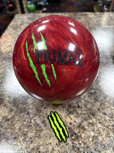 13lb NIB Motiv Primal Rage Evolution Red Pearl Bowling Ball NEW ...