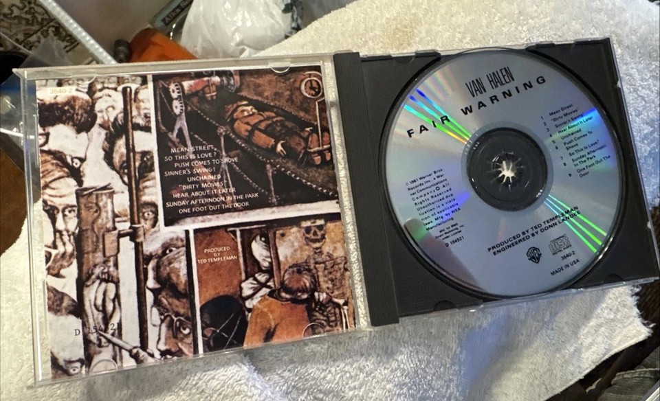 1 Van Halen Fair Warning CD | eBay