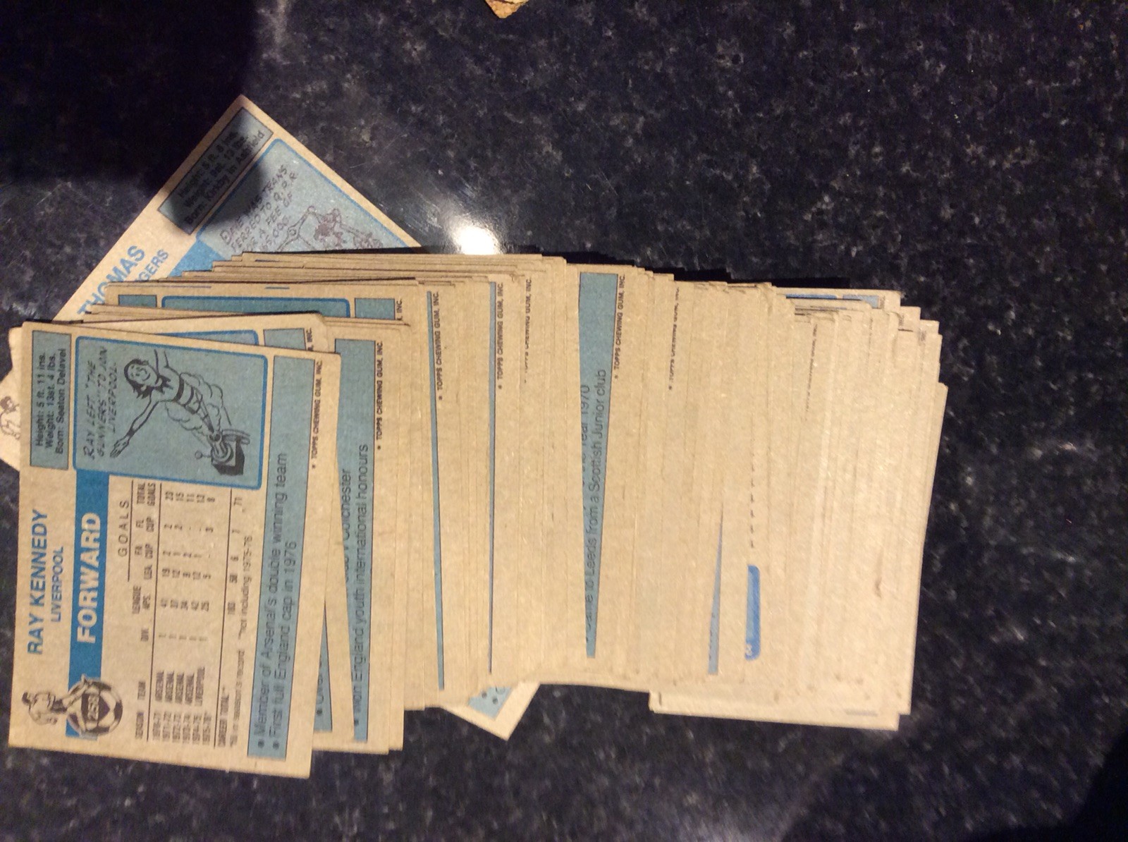 P1a Trade Card Topps 1970s Light Blue - One Card Only - No 210 | eBay UK