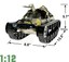 Ripsaw High Speed RC Tank 1:12 All Terrain Off Road Military Truck See ...