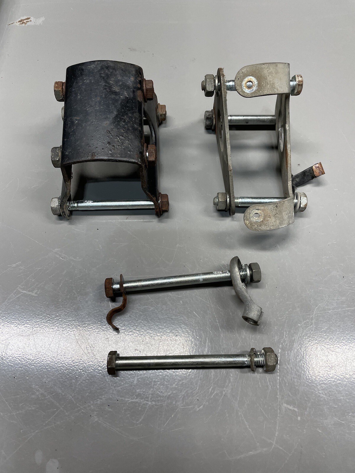 1975 Honda CB125S Engine Mount Bracket Hangers, Bolts | eBay