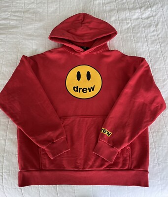 NEW Red Drew House Oversized Hoodie (Size: Small) | eBay