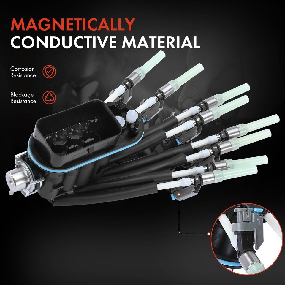 Central Multi-Port Fuel Injectors Injection For Chevy GMC Pickup 5.0L 5 ...