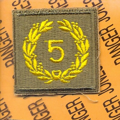 USA Meritorious Unit Citation Service 5th award MUC WWII & post cloth ...