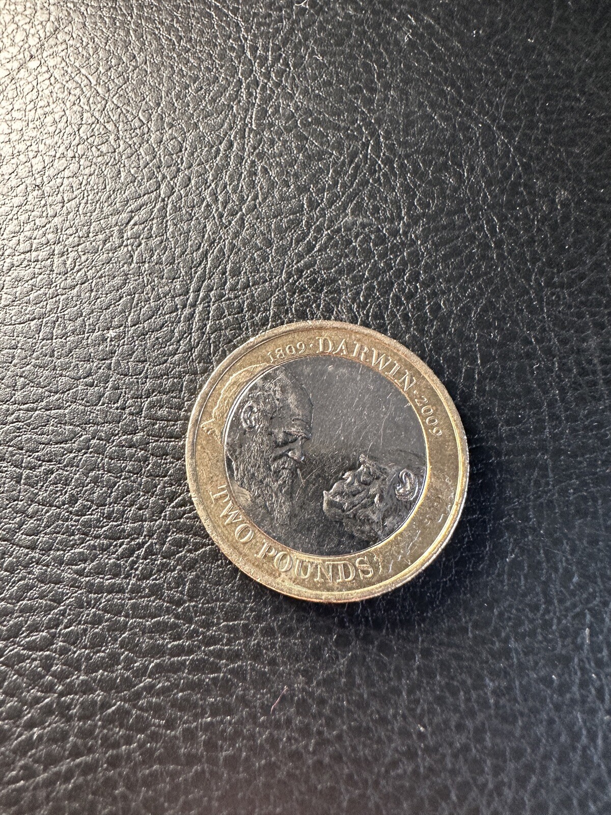 Rare Charles Darwin 1809-2009 Anniversary £2 Two Pound Coin - Minting ...