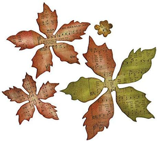 Sizzix Bigz Die 658261 Tattered Poinsettia by Tim Holtz for sale online ...