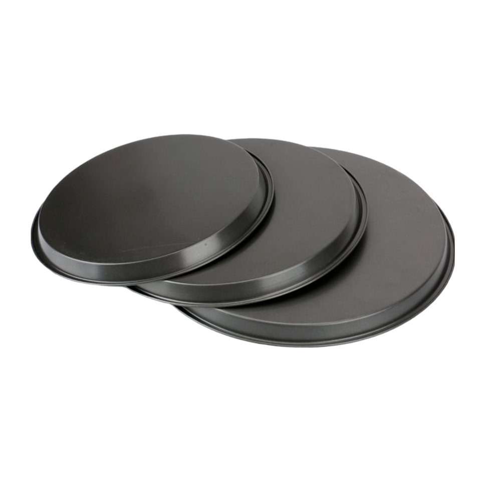 Non Stick Round Baking Pastry Pizza Pan Tray Mold Kitchen Oven 10/11/12 ...