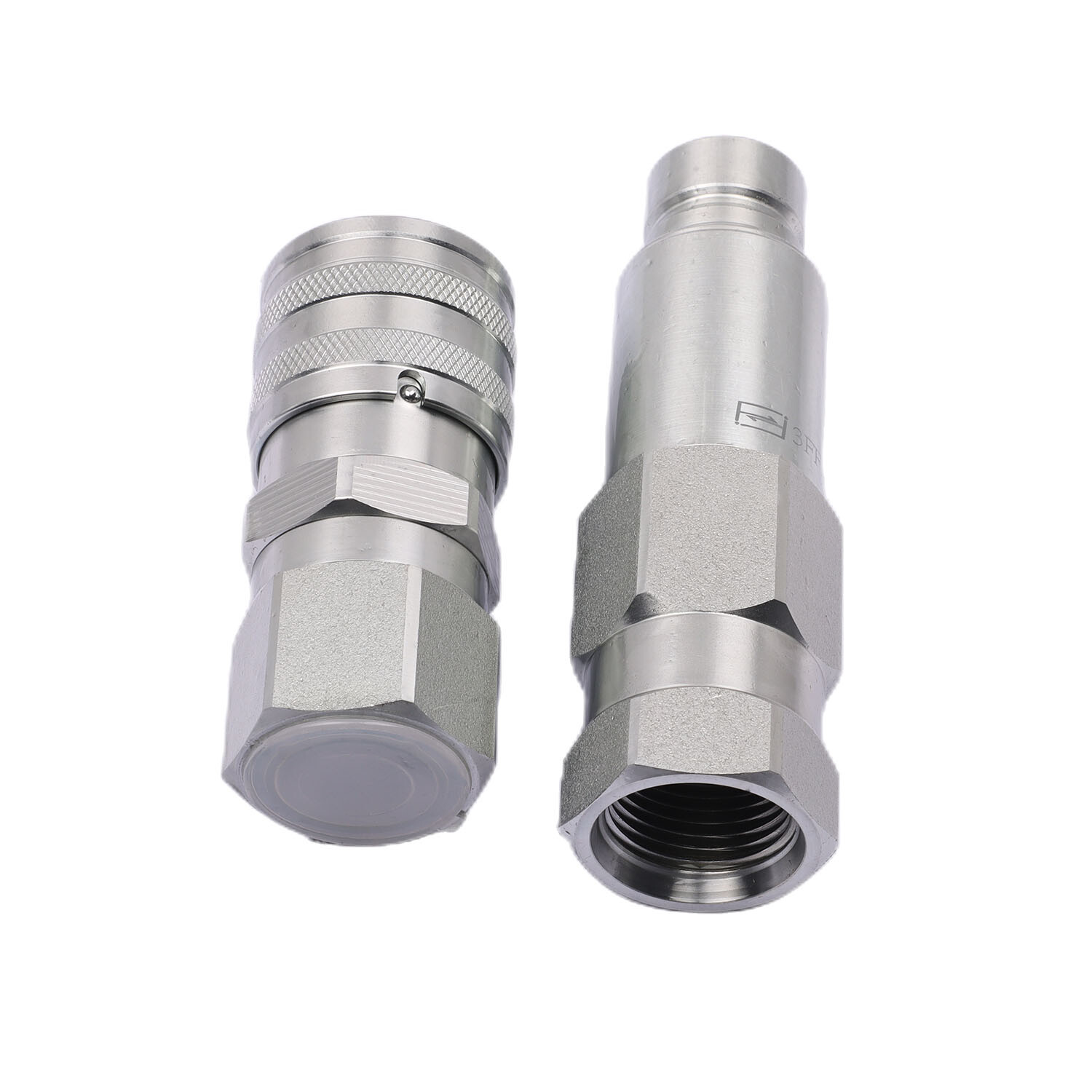 Male & Female Flat Face Coupler Kit Fit for Bobcat US Stock 7246777 ...