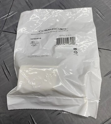 CommScope M101-SMB-B-262 Surface Mount Box Single Port White | eBay