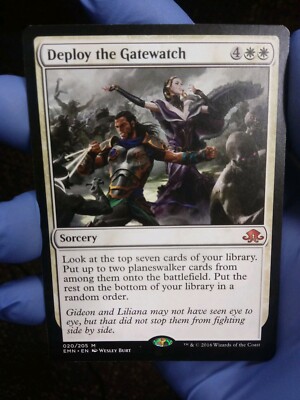 Deploy the Gatewatch x2 EMN 020/205 MTG NM UNPLAYED COLLECTOR OWNED | eBay