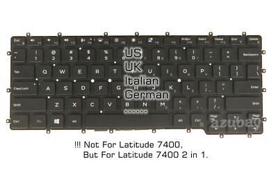 Keyboard for Dell Latitude 7400 2-in-1, 9410 2 in 1, 0NNGCR 0476JH ...