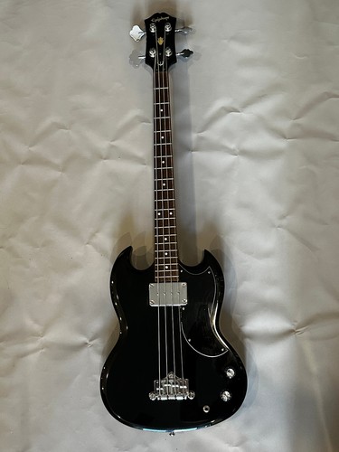 Epiphone SG EB-0 Electric Bass Black with Rosewood Fretboard | eBay