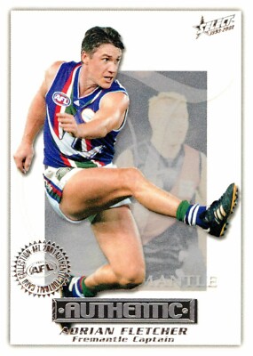 2001 FREMANTLE DOCKERS AFL Card ADRIAN FLETCHER | eBay Australia