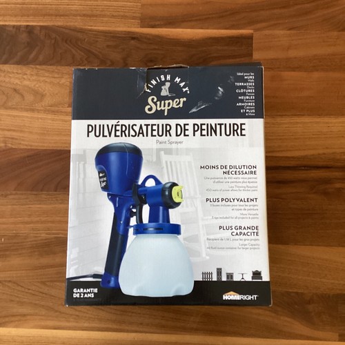 HomeRight C800971.A Super Finish Max Super HVLP Paint Sprayer, Corded ...