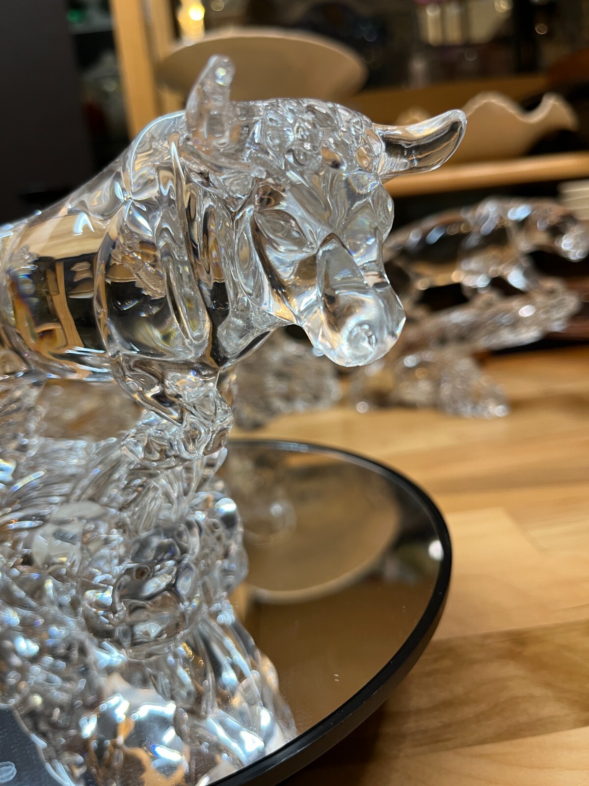 Princess House Wonders Of The Wild 24% Lead Crystal Animal Figurines ...