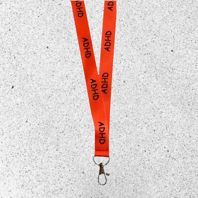 ADHD Lanyard, Awareness and Acceptance ADHD Lanyards, Hidden ...