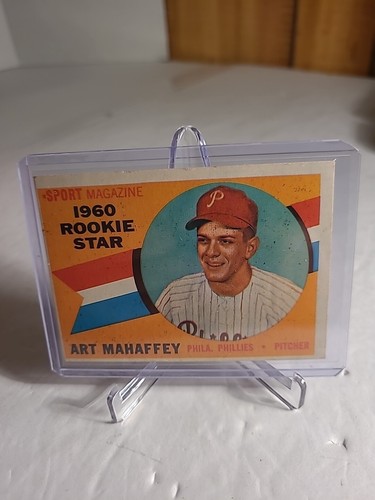1960 Topps #138 Art Mahaffey RC (Phillies) see pics | eBay