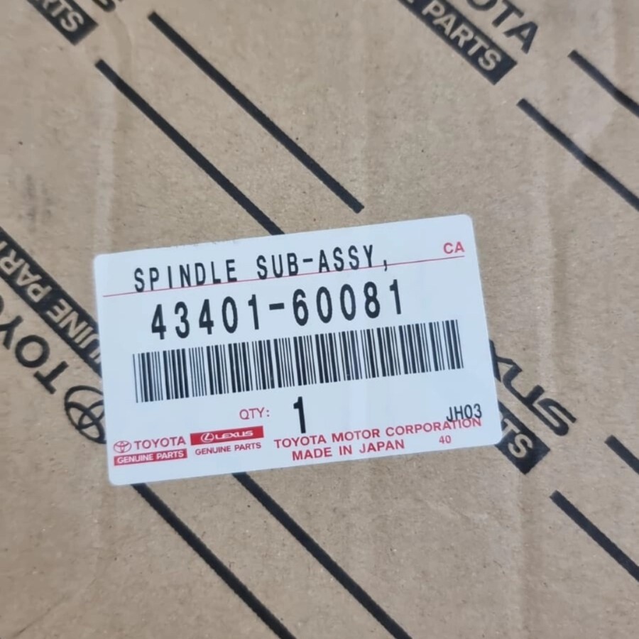 Genuine TOYOTA LEXUS Spindle Sub-Assembly Steering Knuckle 43401-60081 ...