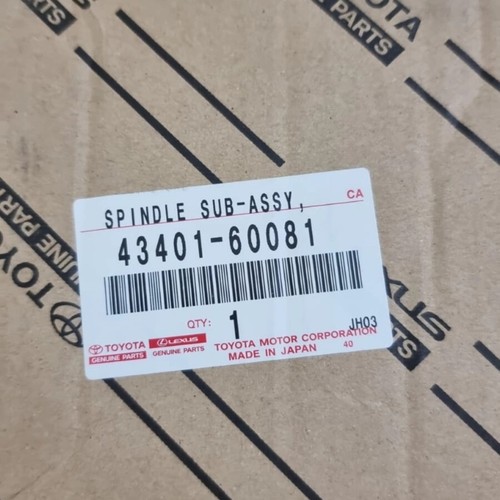 Genuine TOYOTA LEXUS Spindle Sub-Assembly Steering Knuckle 43401-60081 ...