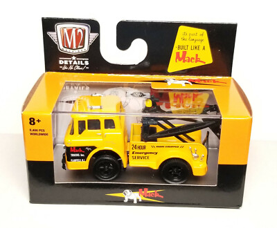 M2 Machines 2021 R68 21-68 1957 Mack Model N Tow Truck yellow | eBay
