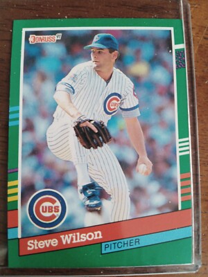 STEVE WILSON CUBS 1991 SERIES 2 DONRUSS BASEBALL CARD #519 | eBay
