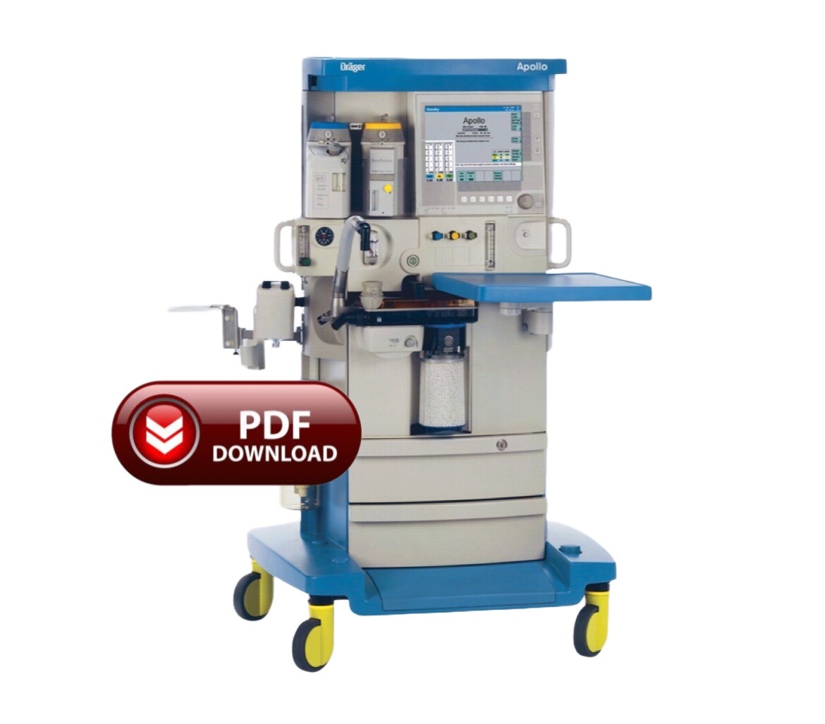 For Drager Apollo Operator Manual | eBay